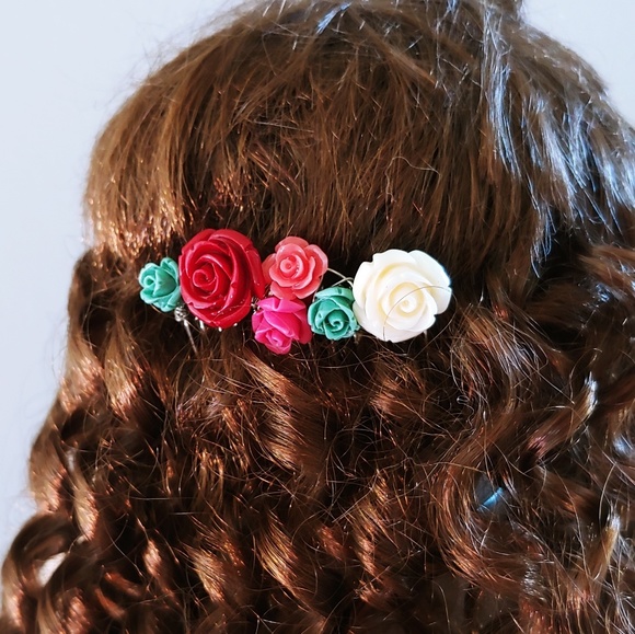 Accessories | Stone Rose Hair Comb | Poshmark
